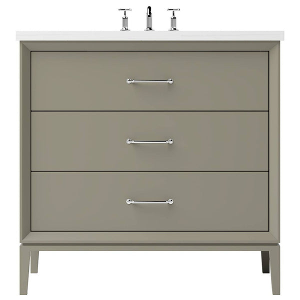 Vanderloc Alexandra 3-Drawer Single Bathroom Vanity | Mihodo